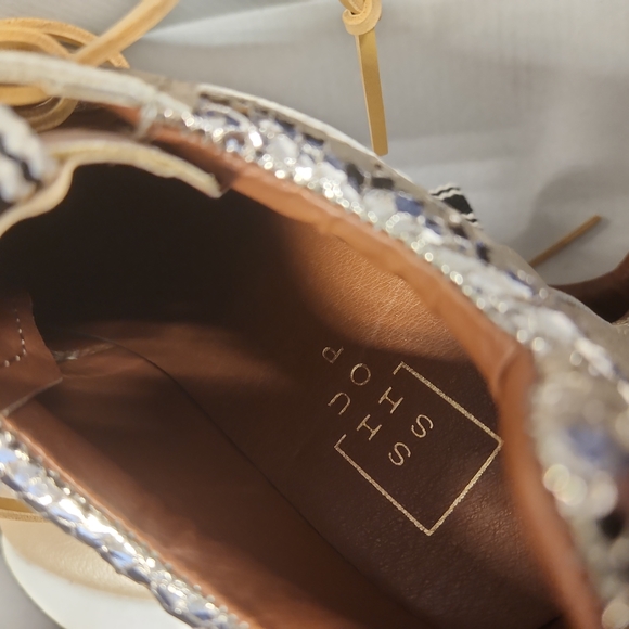 ShuShop | Shoes | New Shushop Gold Sneakers With Fringe Sparkle | Poshmark